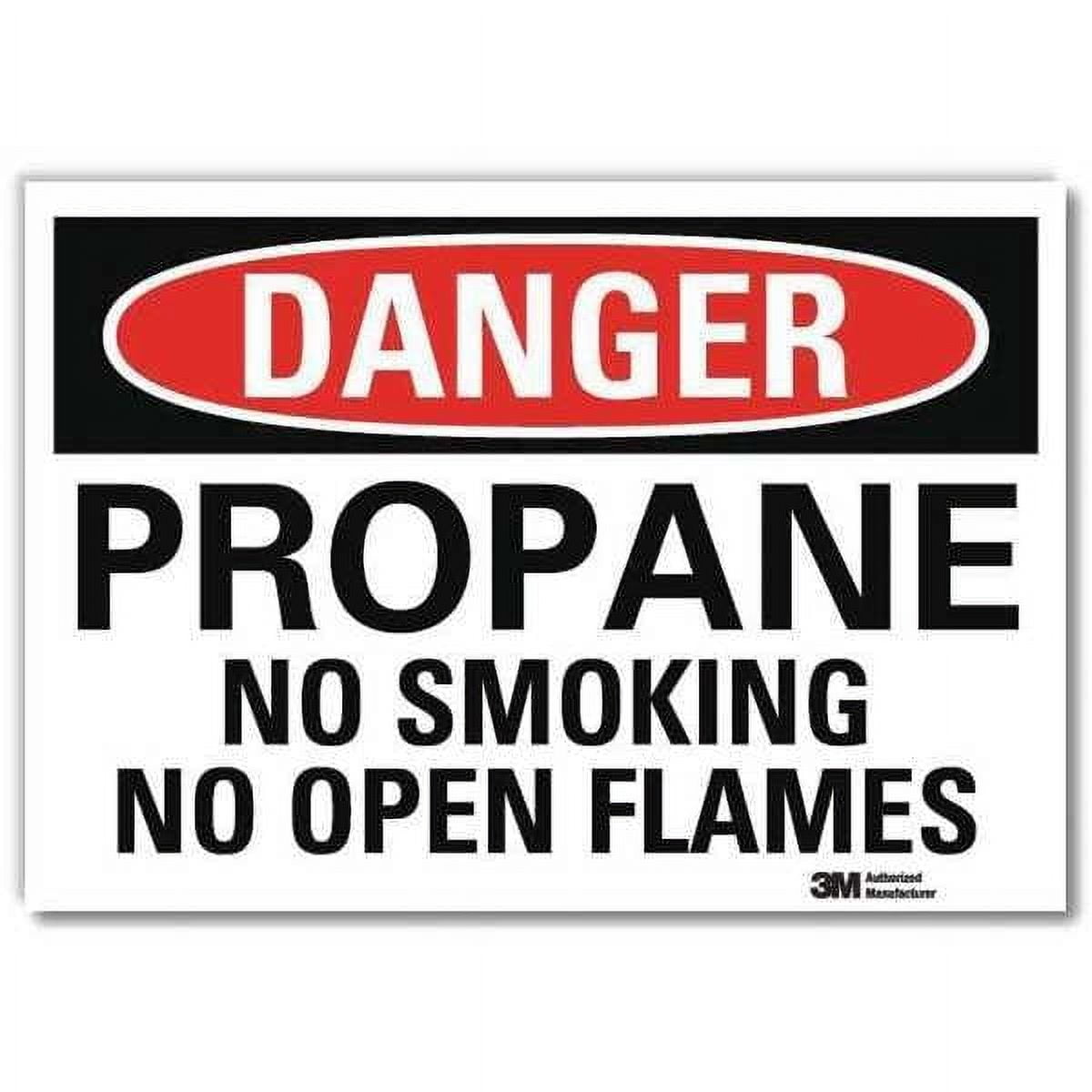 Lyle Danger Sign,7inx10in,Reflective Sheeting U3-1937-RD_10X7 - Walmart ...