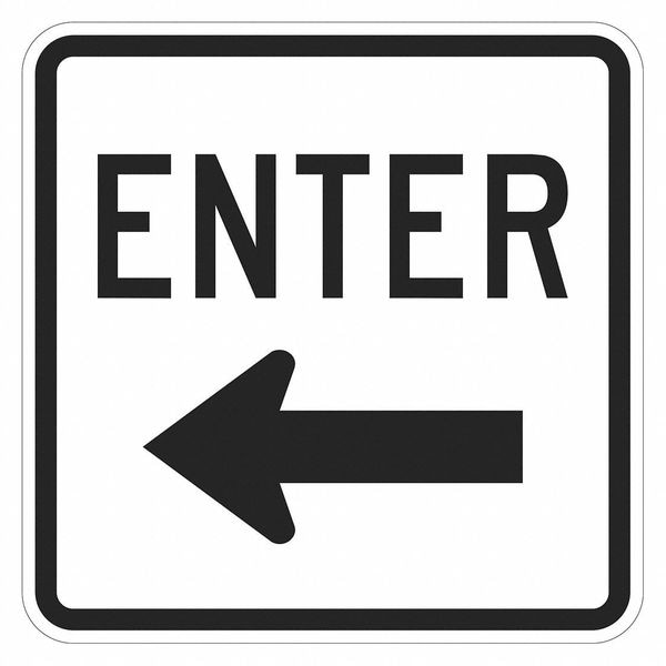 Lyle Enter Sign For Parking Lots,18" x 18" T1-1887-EG_18x18 - Walmart.com