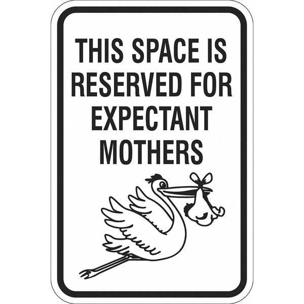 Lyle Expectant Mothers Parking Sign,18" x 12" T1-1201-DG_12x18 ...
