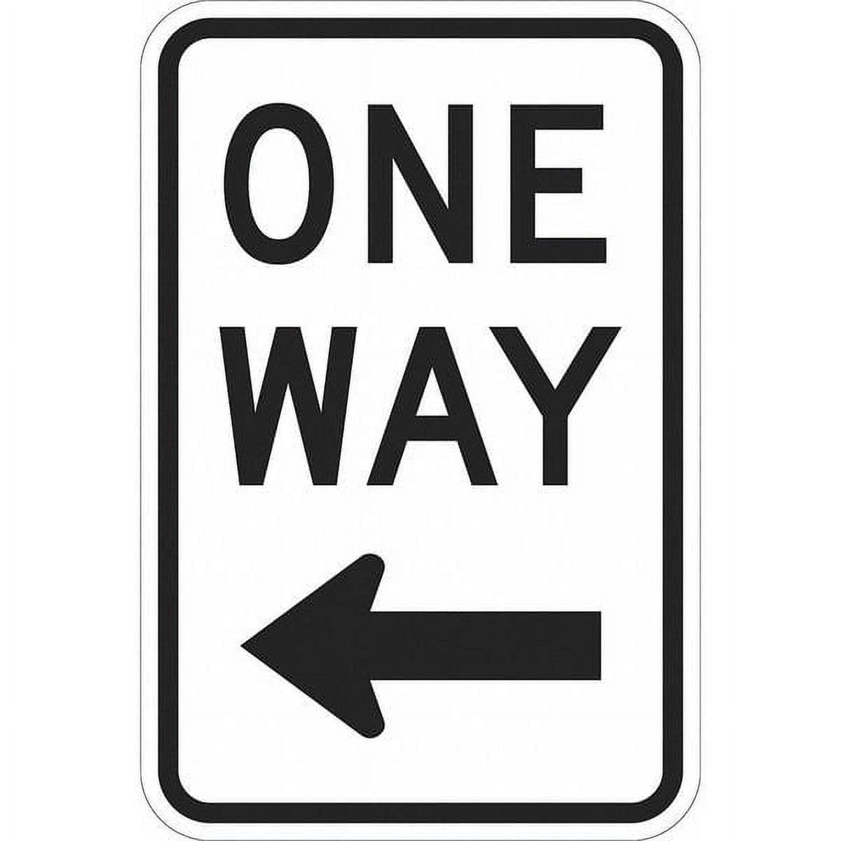 Lyle One Way Traffic Sign,24" x 18" T1-1015-EG_18x24 - Walmart.com