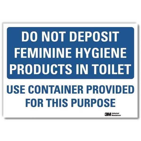 Lyle Safety Sign,7x10in,Reflective Sheeting U1-1051-RD_10X7 - Walmart ...