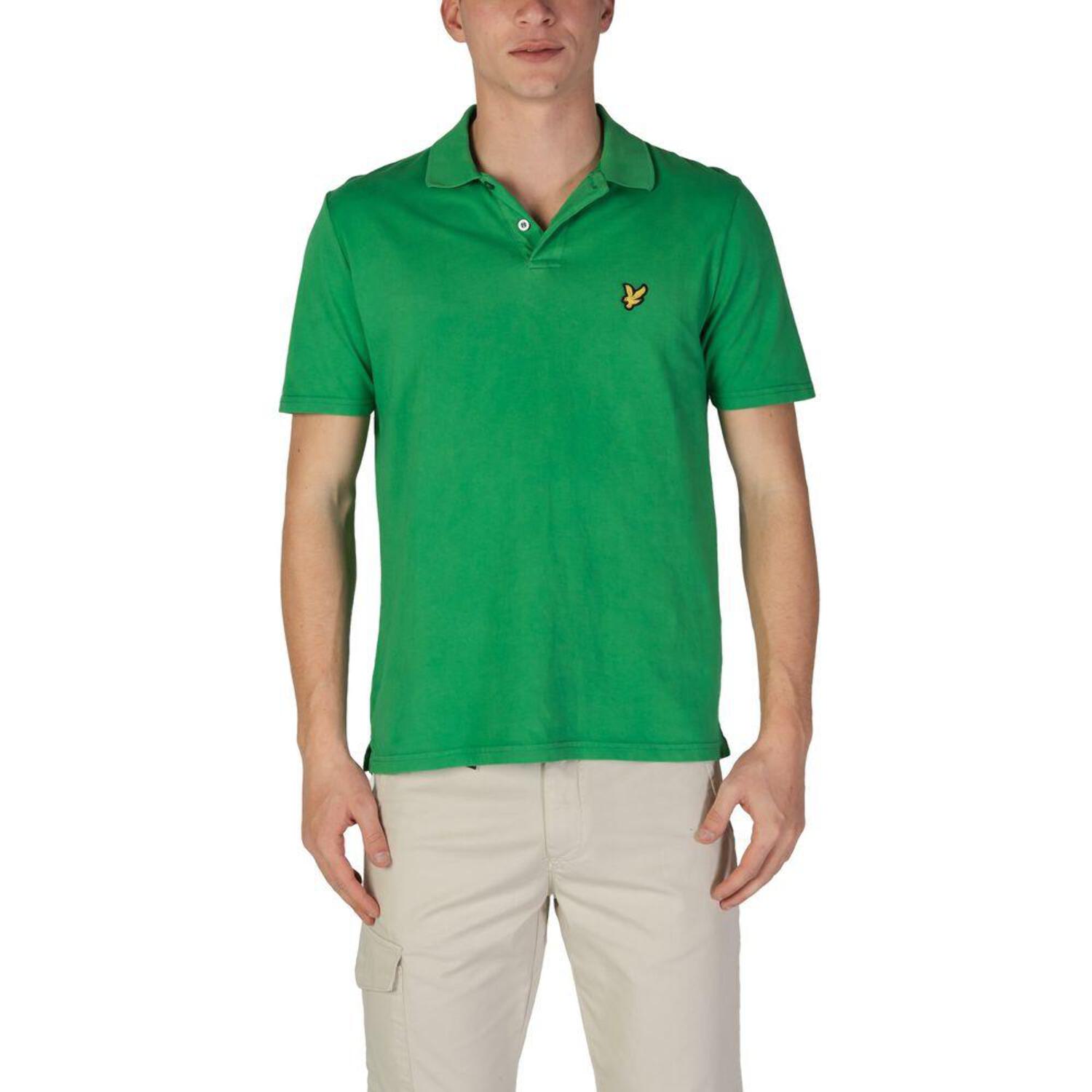 Lyle & Scott Green Cotton Polo Shirt - Walmart.com