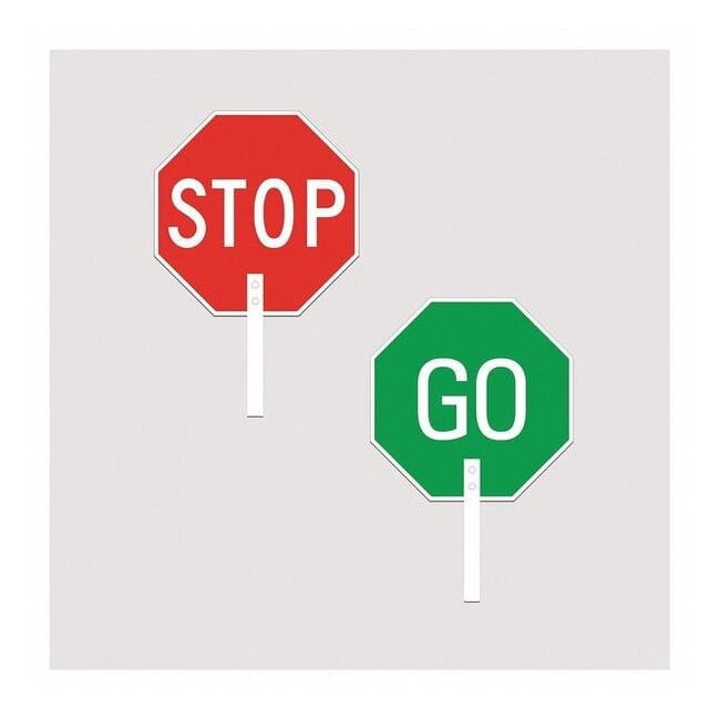 Lyle Stop Sign, 18 in Aluminum T1-6266-EG_18x18 - Walmart.com