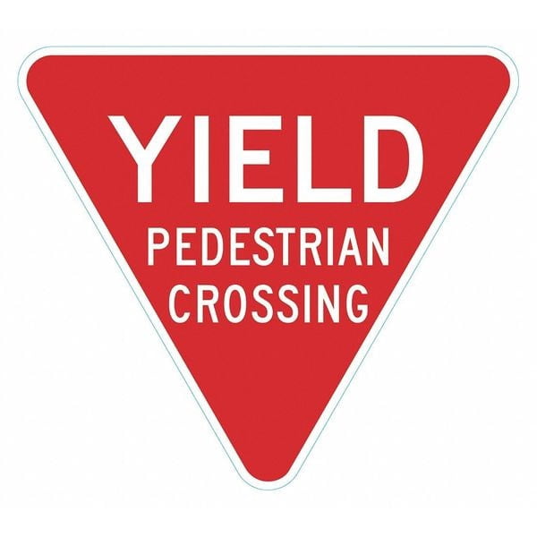 Lyle Traffic Sign,24 in x 24 in,Aluminum T1-6259-HI_24x24 - Walmart.com
