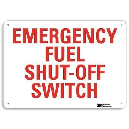 Lyle U7-1110-Na_10X7 Emergency Fuel Shut-Off Switch, 7 In X 10 In ...