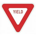 Lyle YIELD Traffic Sign,18" x 18" T1-6243-HI_18x18 - Walmart.com