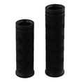 Lylong 2Pcs Long Short Rubber Bike Bar Grip-Shift Twisted Handlebar ...