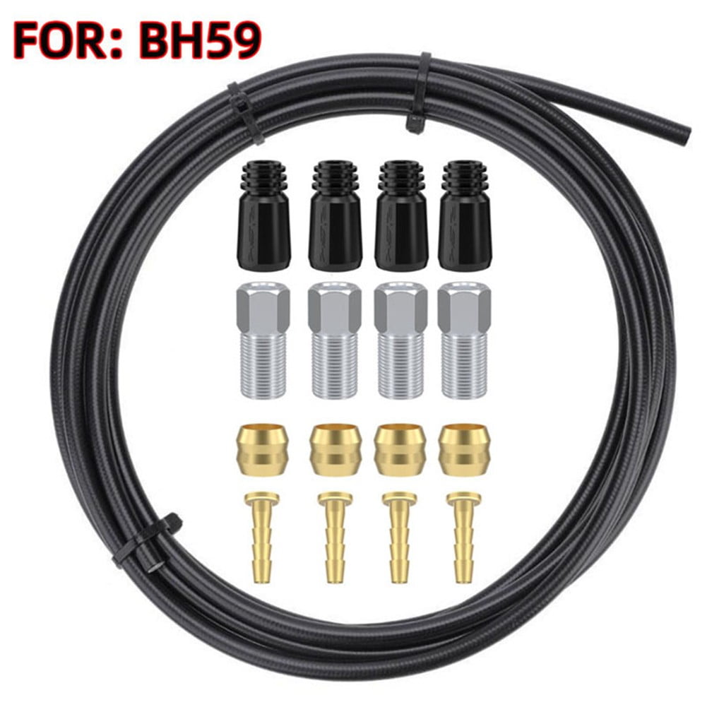 Lylong 3000Mm Bike Hydraulic Disc Brake Oil Hose Olive Insert Set For ...