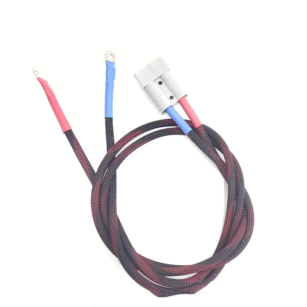 Lylong 50A 8 Awg Electric Bike Battery Cable For Anderson Plug O-Ring ...