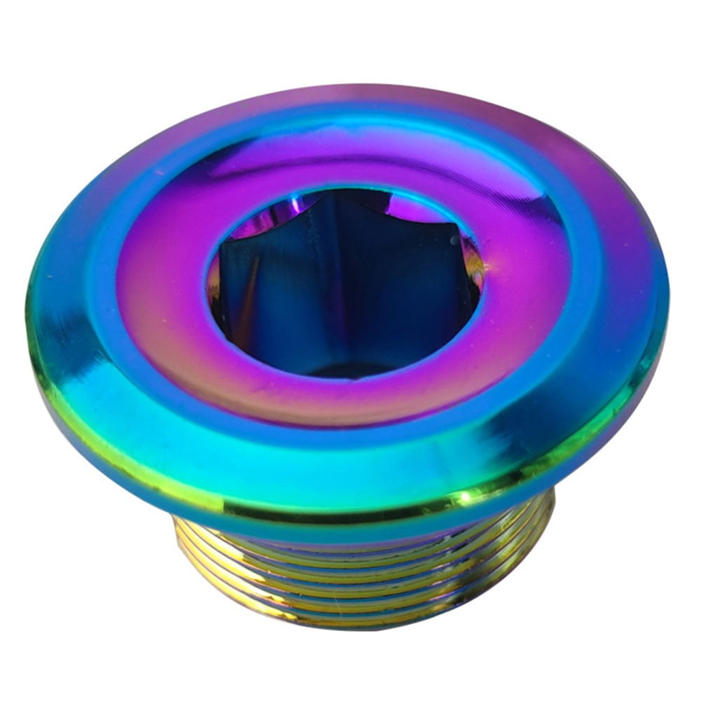 Lylong Aaaa1 Pc Bicyclecrankcover Screws Mountain Bike Hollow Crank Road Crank Locking Cover ...