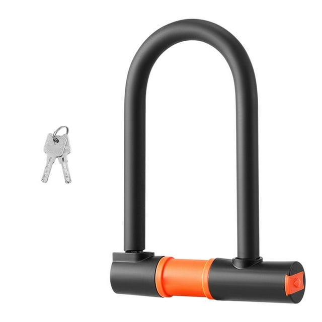 Lylong Bicycle U-Shaped Lock With 2 Keys For Anti-Theft Suitable For ...