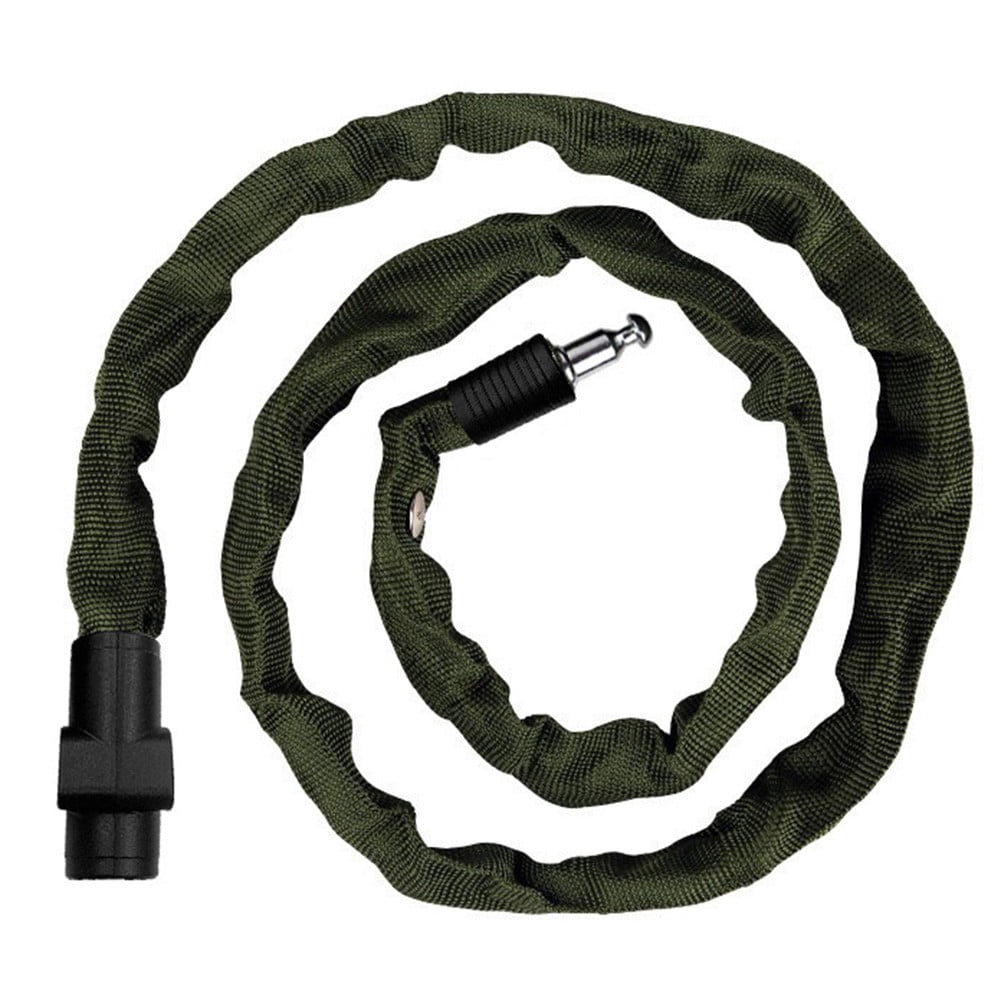 Lylong Bike Chain Lock Keypad Black Cut Resistant For Bikes Motorcycles ...