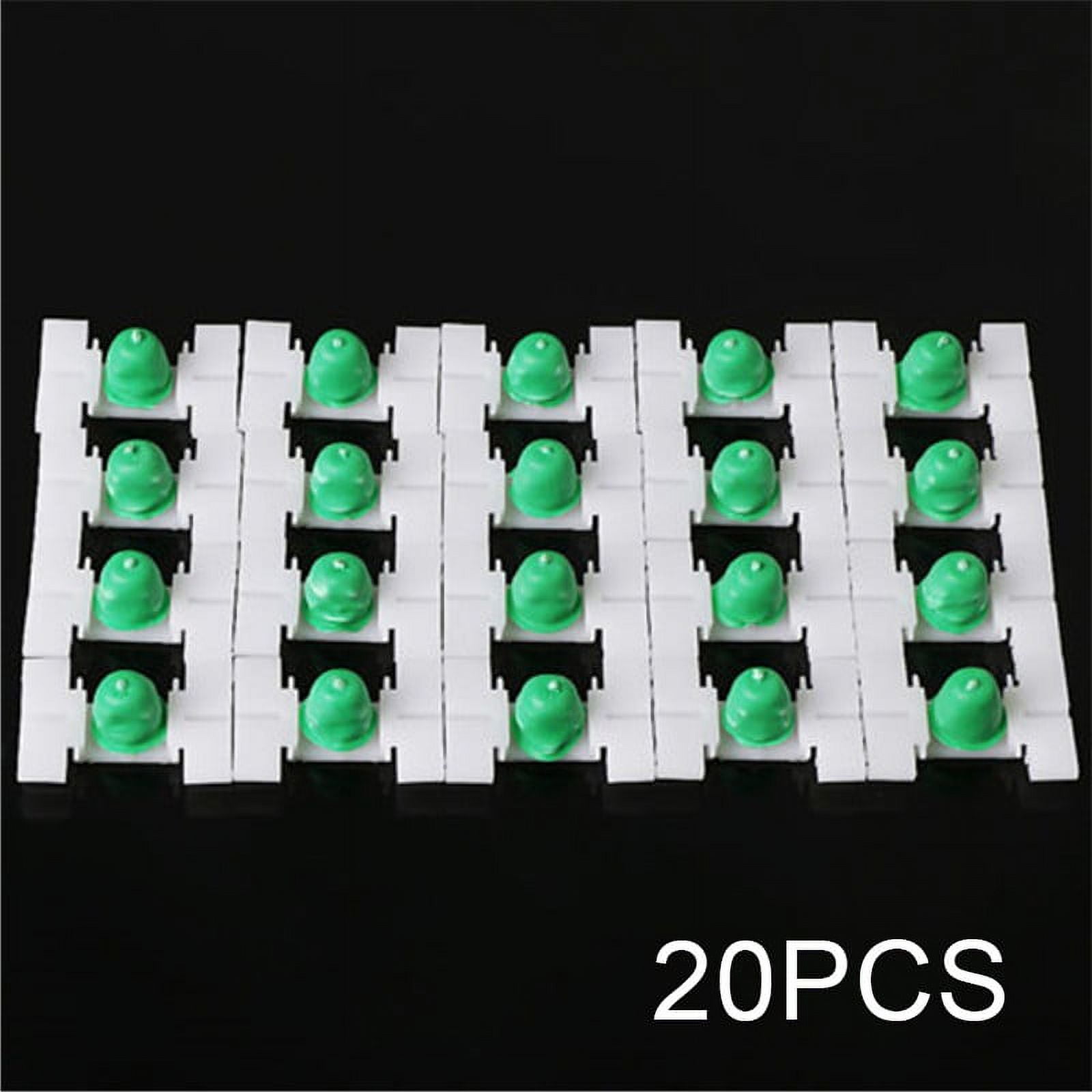 Lylong Car Accessories 20X Exterior Door Side Skirt Moulding Trim Clip ...