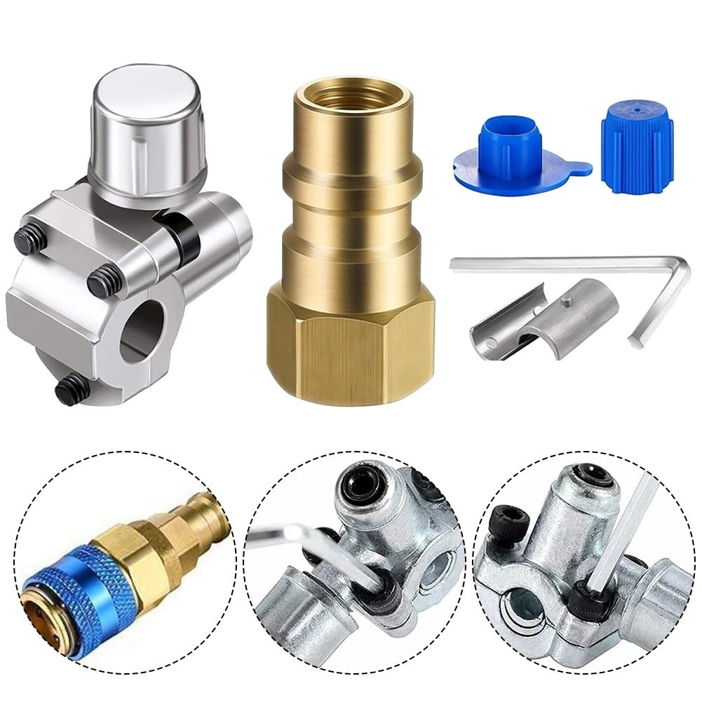 Lylong Car Accessories Air Conditioning Retrofit Valve with Dust Cap ...