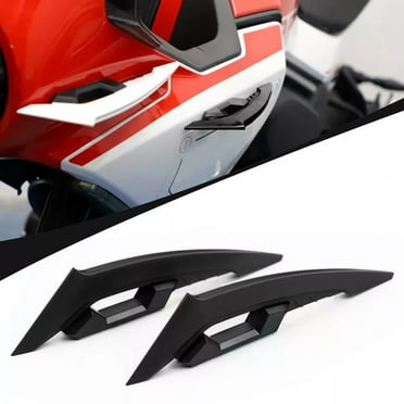 funtasica 2xMotorcycle Winglet Aerodynamic Spoiler Wing Fit for ...