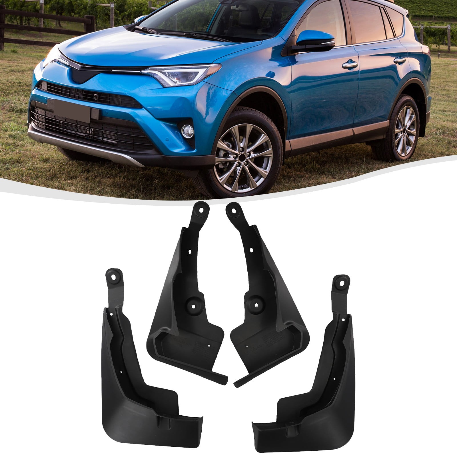 Lylong Car Accessories Mud Flaps for Toyota for Rav4 2019-2023 Splash ...