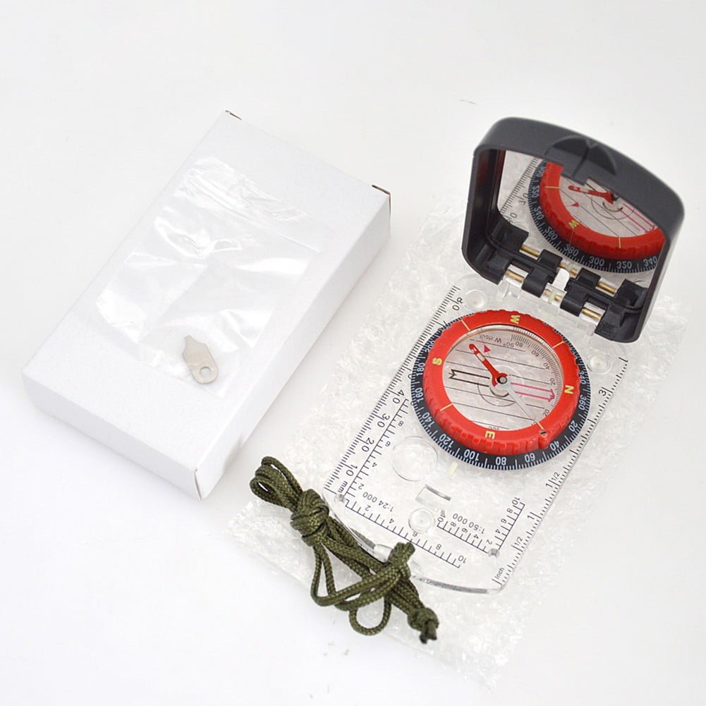 Lylong Climbing Luminous Compass With Mirror Waterproof Hiking Compass ...
