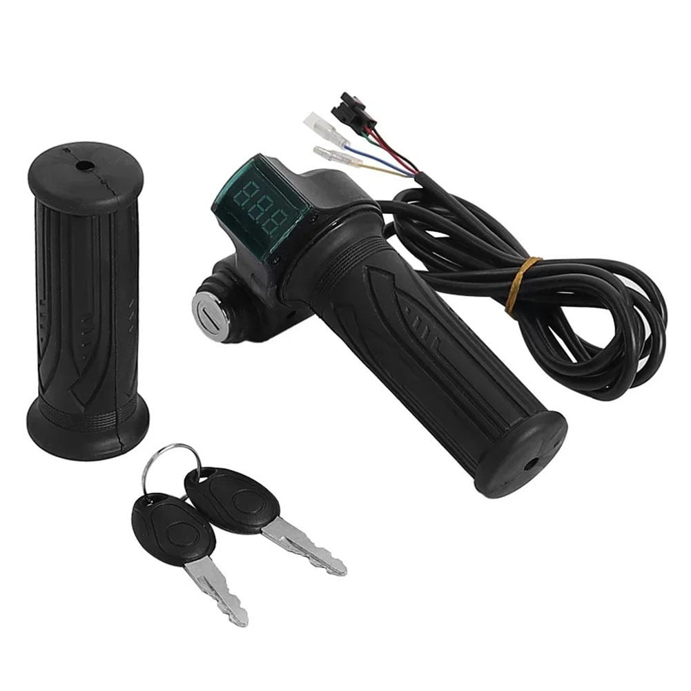 Lylong Ebike Throttle 1 Pair Electric Bike Throttle Grip With Led ...