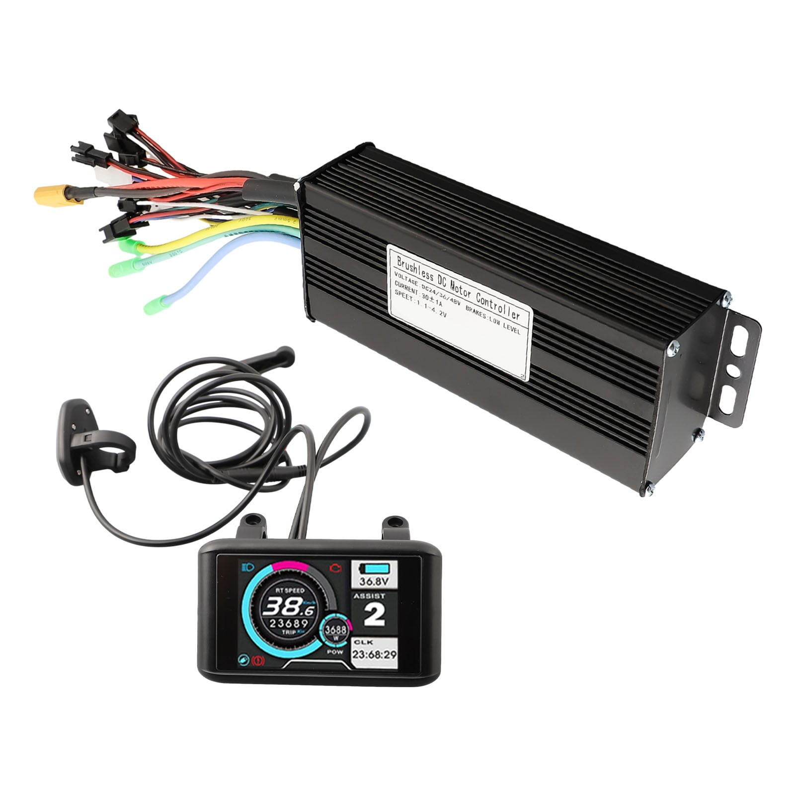 Lylong Electric Bike Controller 24V-48V 750W-1000W 30A 3-Mode Sine Wave ...