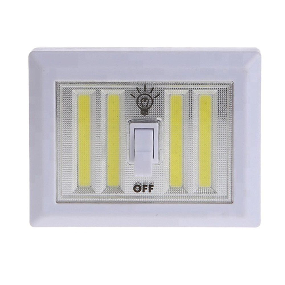 Lylong Home Indoor 4 COB LED Battery Operated Wireless Light Switch ...