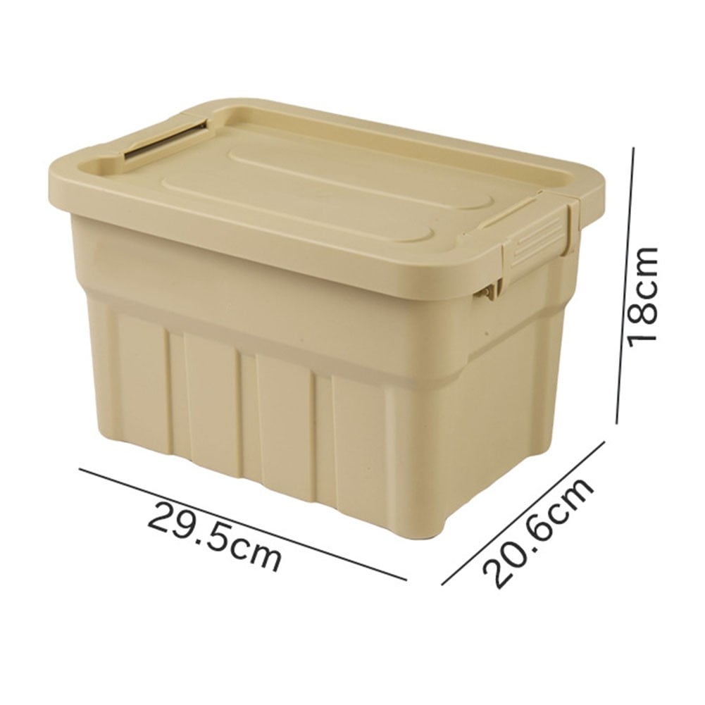 Lylong Portable And Compact Storage Bins With Secure Lids For Easy ...
