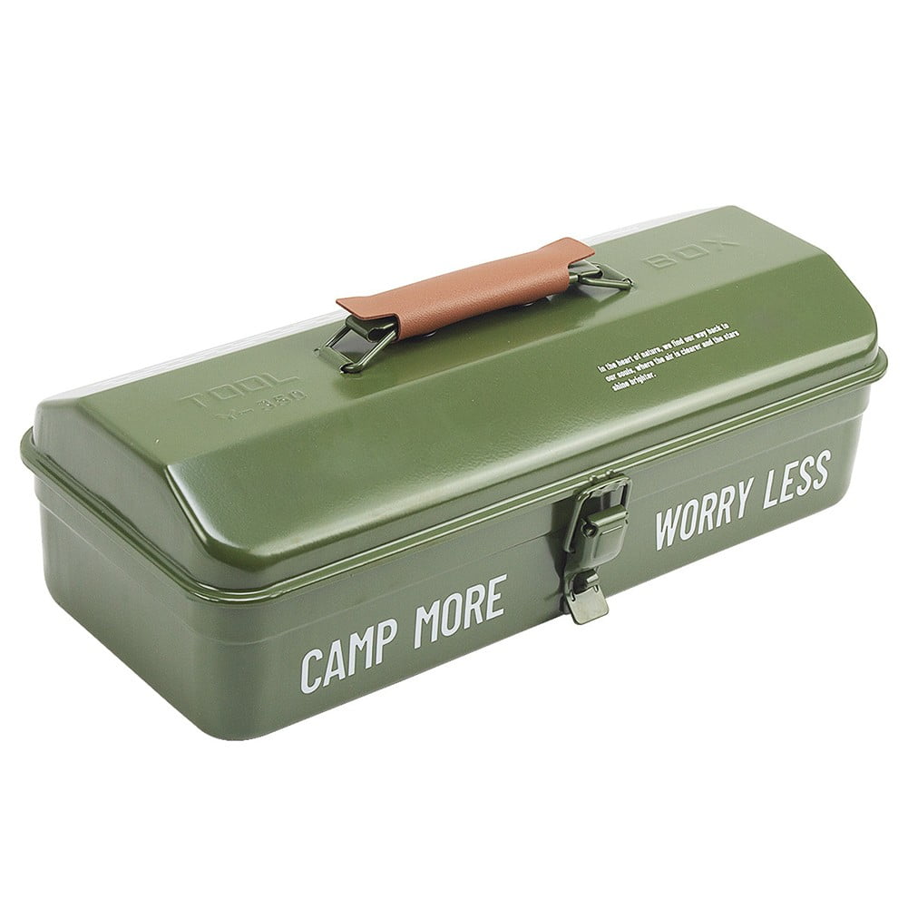 Lylong Portable Metaltool Box Camping Tool Box Suitcase For ...