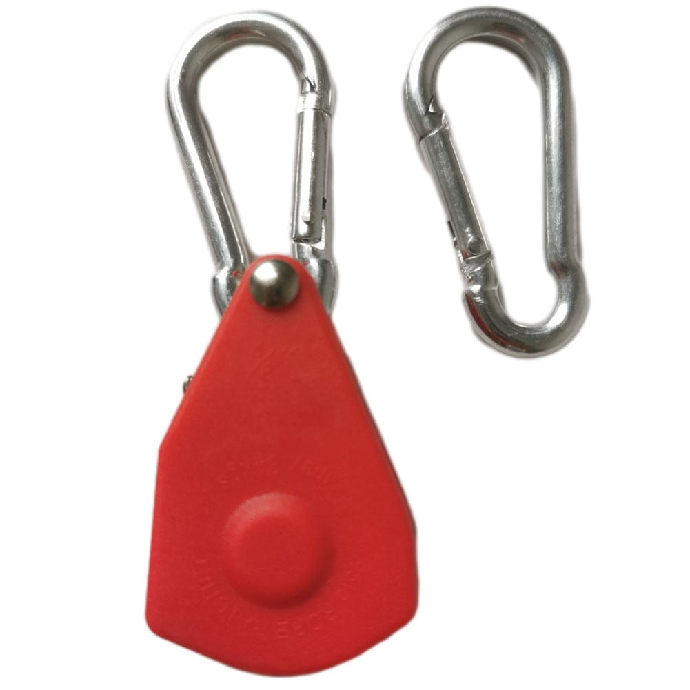 Lylong Pulley Adjuster Tent Fastener Metal Pulley Buckle Wind Rope ...