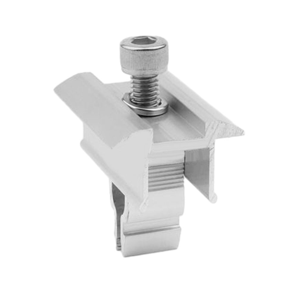 Lylong Solar Panel End Clamp Quick Solar Pv Module Fastening Clip Medle ...