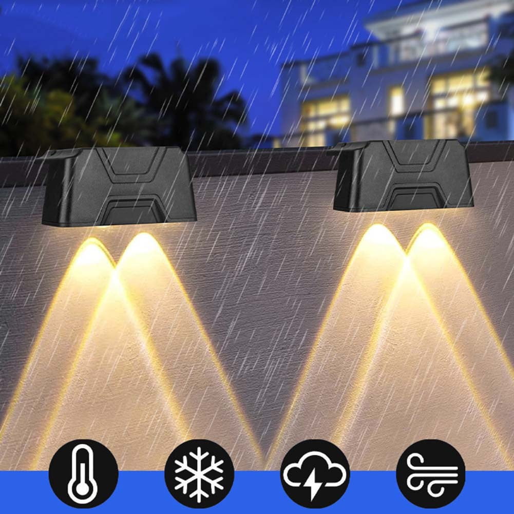 Lylong Solar Wall Lamp For Outdoor Use With Automatic Light Sensor And ...