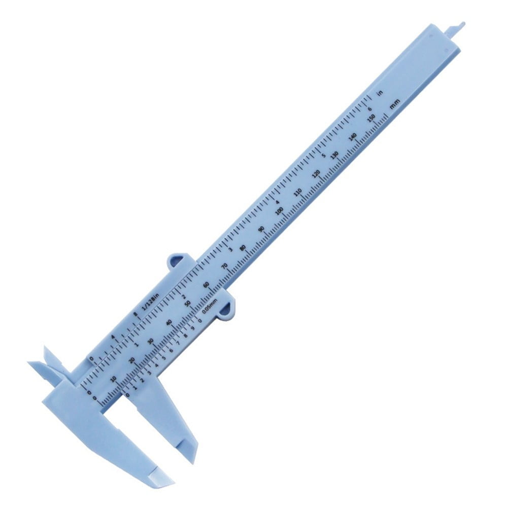 Lylong Tool Kit 0-150mm Vernier Calipers Double Rule Scale Plastic ...