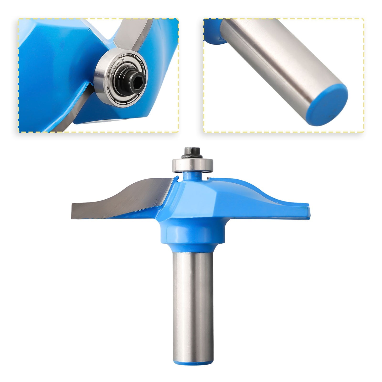 Lylong Tool Kit 1/2 Shank Round Over Rail&Stile with Cove Panel Raiser ...