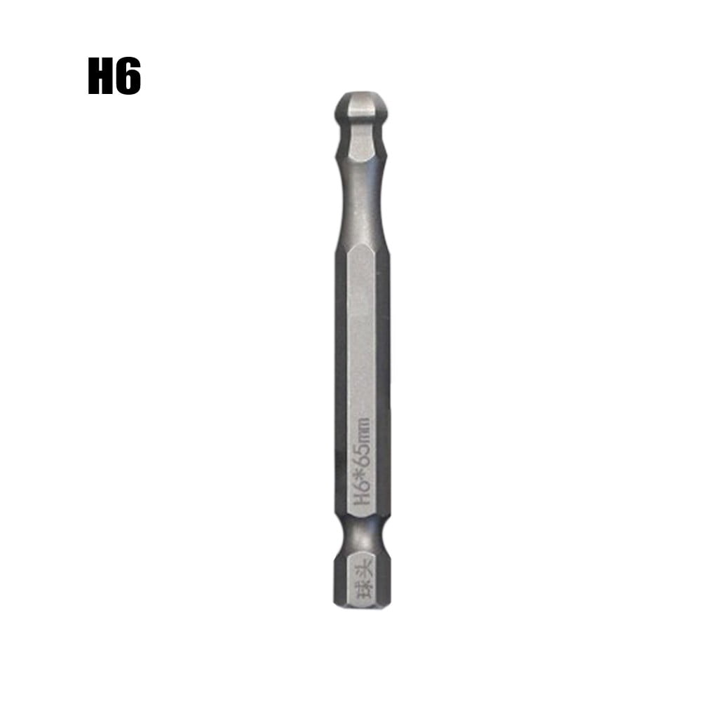 Lylong Tool Kit 1Pc Ball End Hex Screwdriver Bit Metric Hex Bit 65mm ...