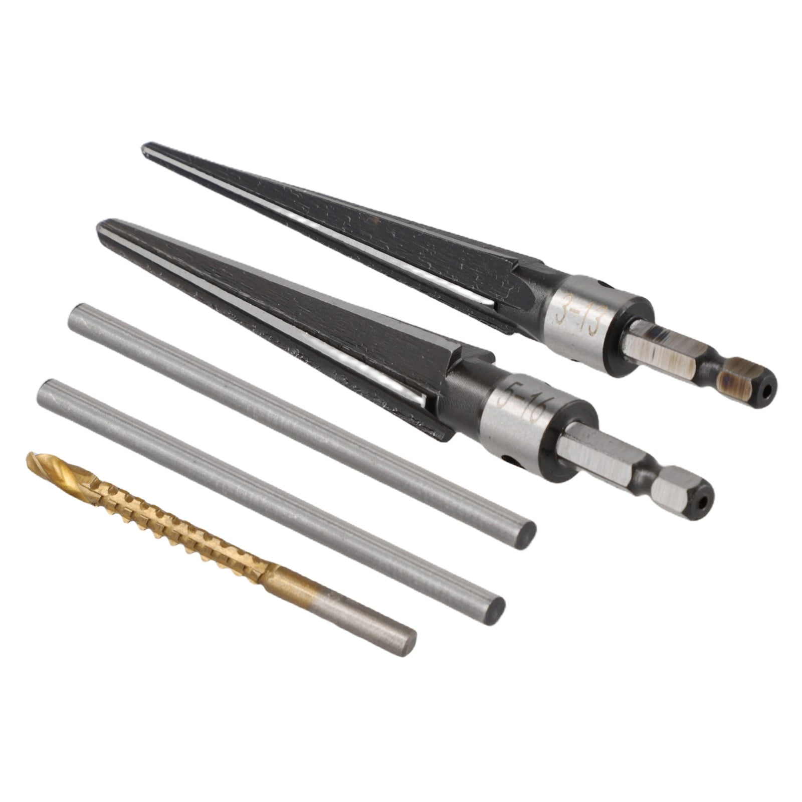 Lylong Tool Kit 3-13 5-16mm Held Reamer Set Hex Handle And 6mm Dril Chamf Reaming Cutting Tool ...
