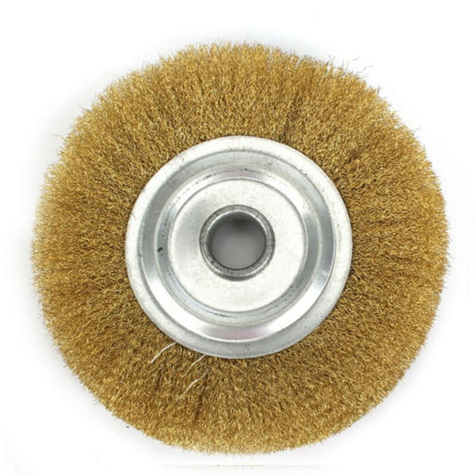 Lylong Tool Kit New 5Inch Soft Copper Wire Wheel Brush for Deburring ...