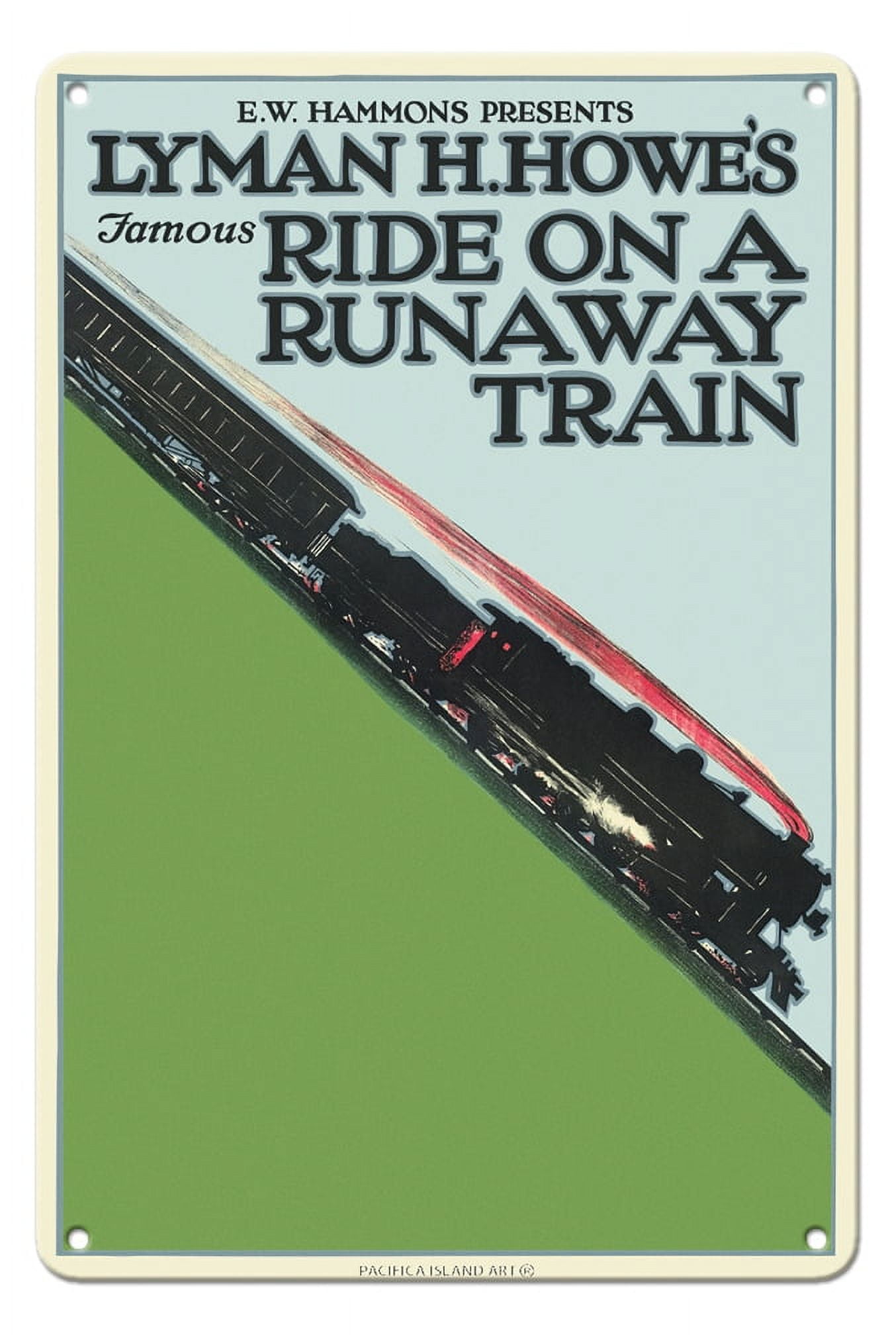 Lyman H. Howe's Famous Ride on a Runaway Train - Vintage Film Movie ...