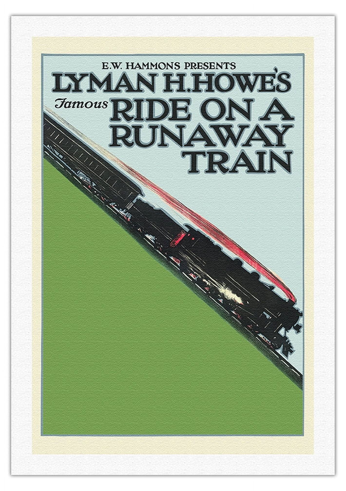 Lyman H. Howe's Famous Ride on a Runaway Train - Vintage Film Movie ...