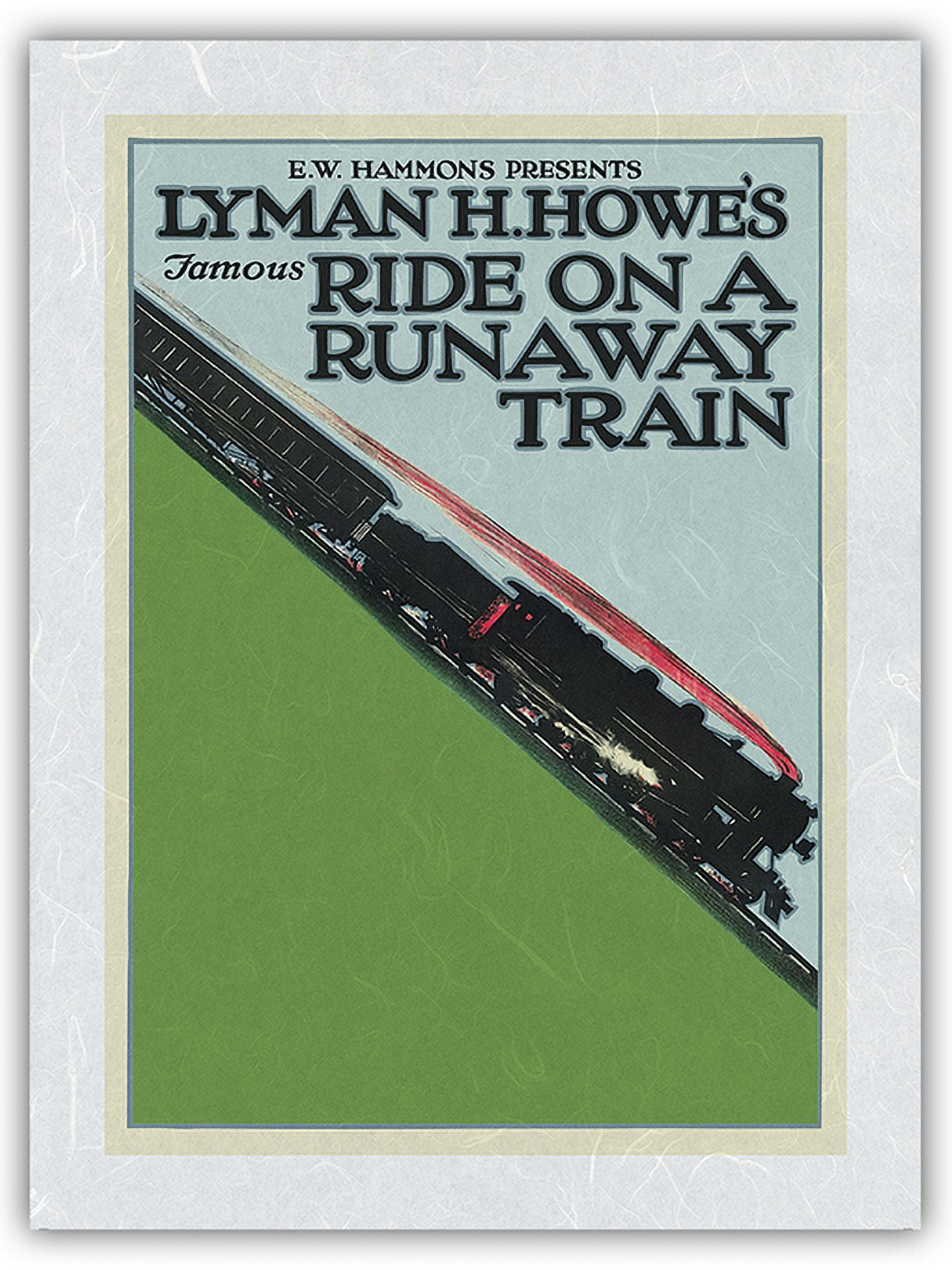 Lyman H. Howe's Famous Ride on a Runaway Train - Vintage Film Movie ...