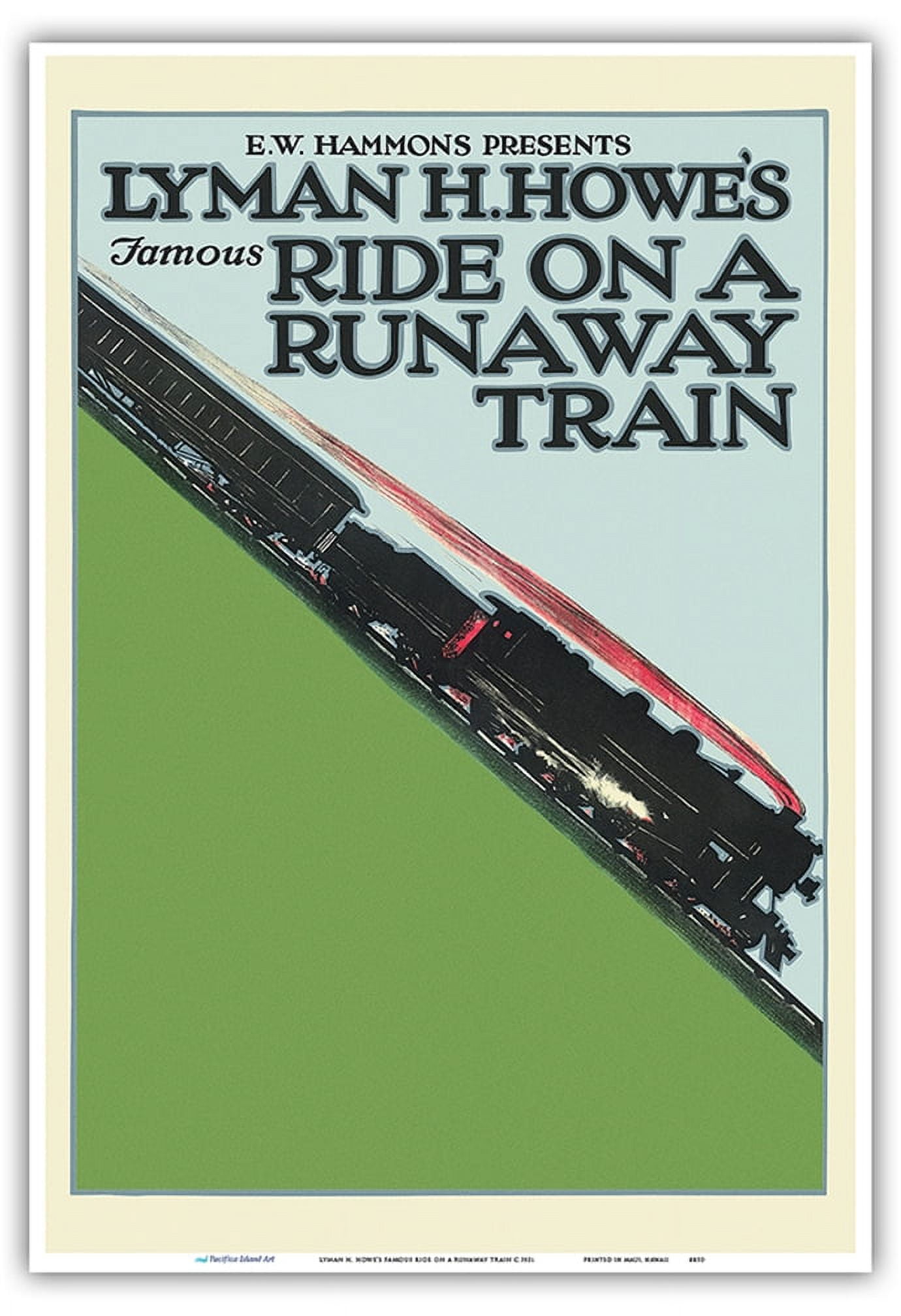 Lyman H. Howe's Famous Ride on a Runaway Train - Vintage Film Movie ...