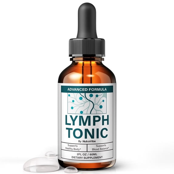 Lymph Tonic Drops – Daily Liquid Formula with a Clean, Natural Blend to ...