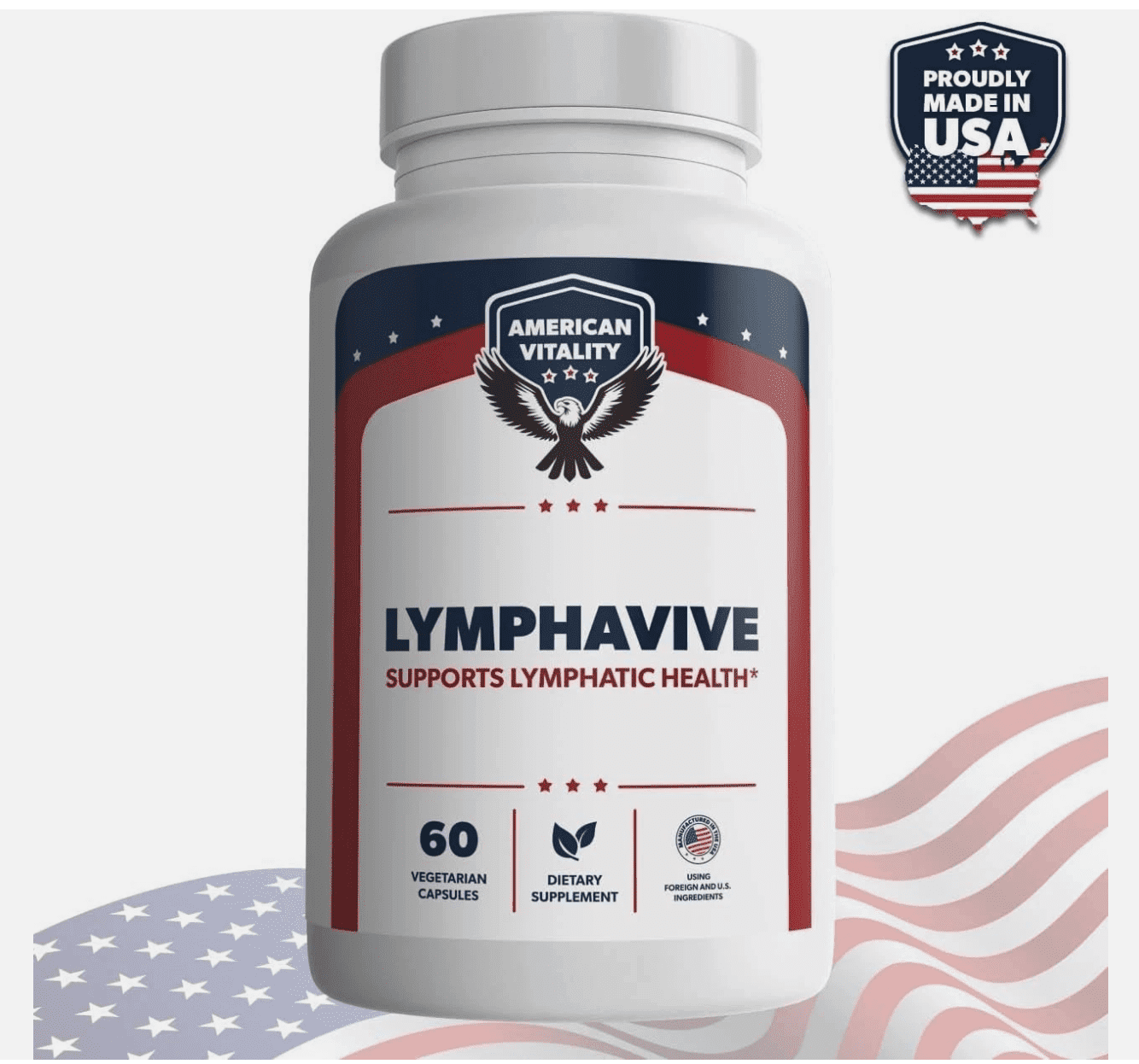 American Vitality LymphaVive Lymphatic Drainage Supplements for Men ...