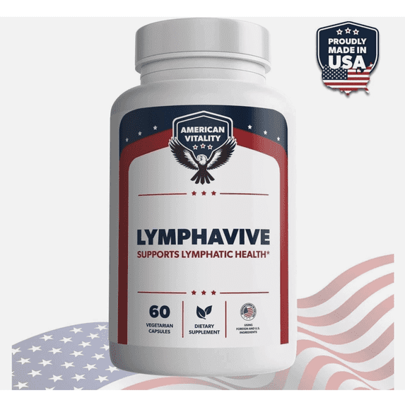 American Vitality LymphaVive Lymphatic Drainage Supplements for Men ...