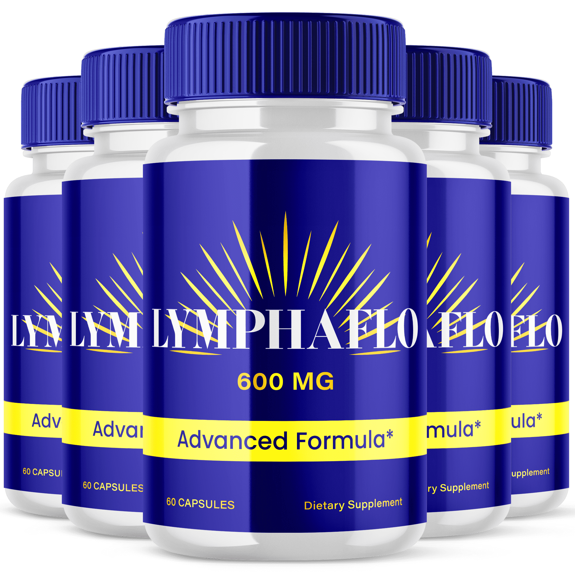 Lymphaflo Pills Advanced Formula Vitamin Supplement with All Nautral ...