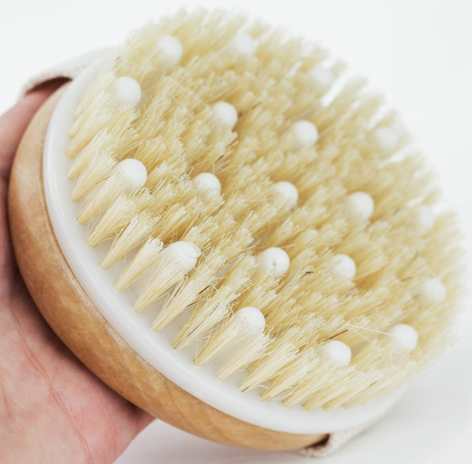Lymphatic Contour Face and Body Brushes: Skin Shower Brush for ...
