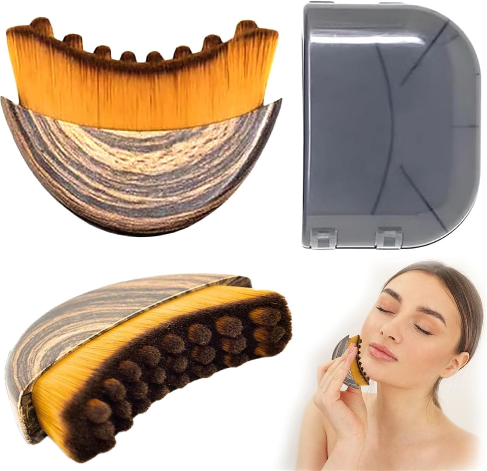 Lymphatic Contour Face Brush, Chin & Jawline Sculpting, Lymphatic ...