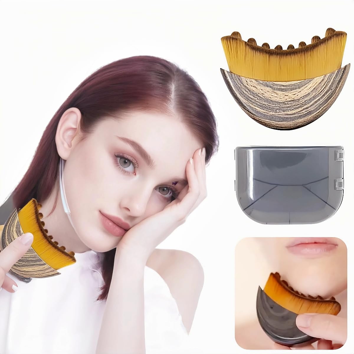 Lymphatic Contour Face Brush,Lymphatic Drainage Massager,Lymphatic ...