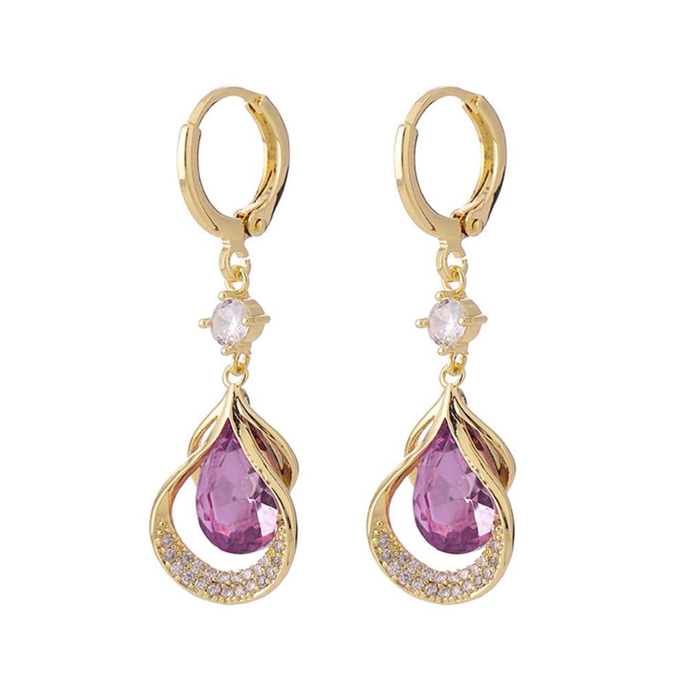 Lymphatic Drainage Ear Studs Dangle Earrings Lymphatic Magnetotherapy ...