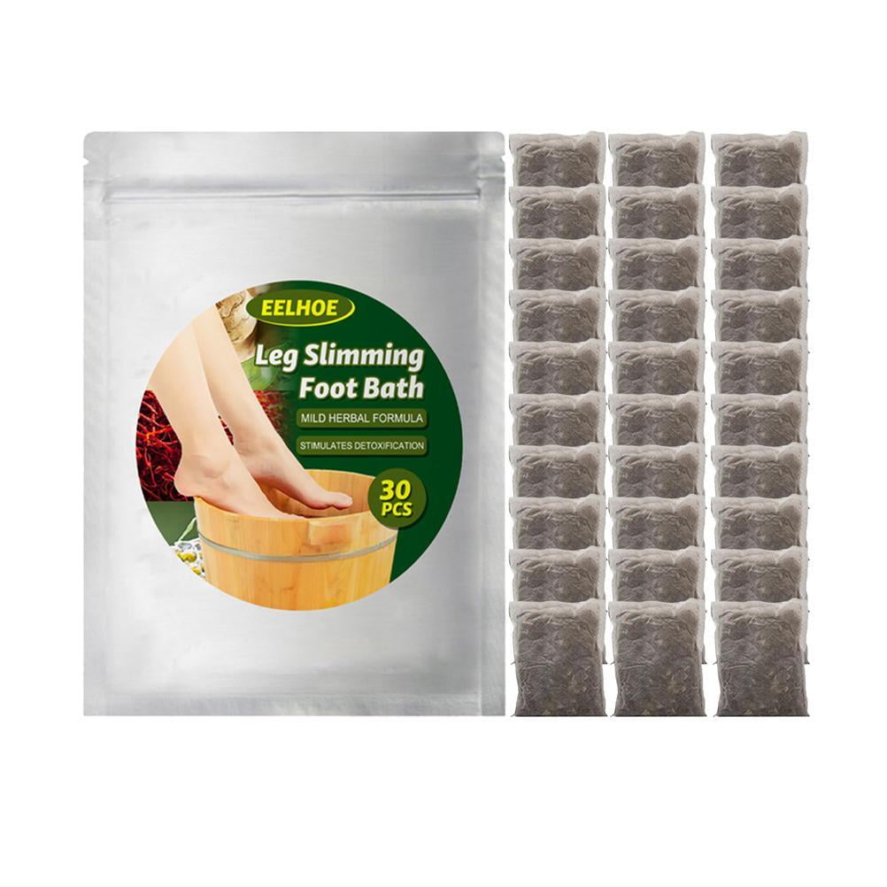 Natural Detox & Leg Slimming Bath Ginger Infused Lymphatic Foot Soak ...