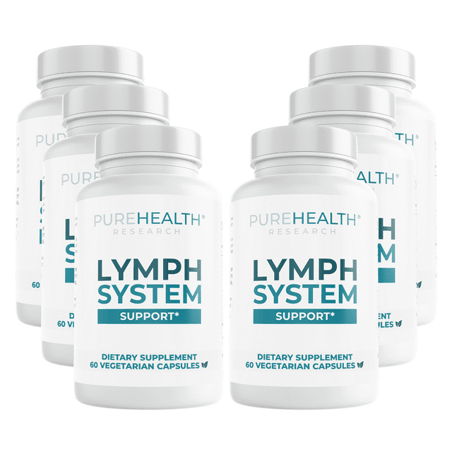 Lymphatic Support PureHealth Research x6 - Walmart.com