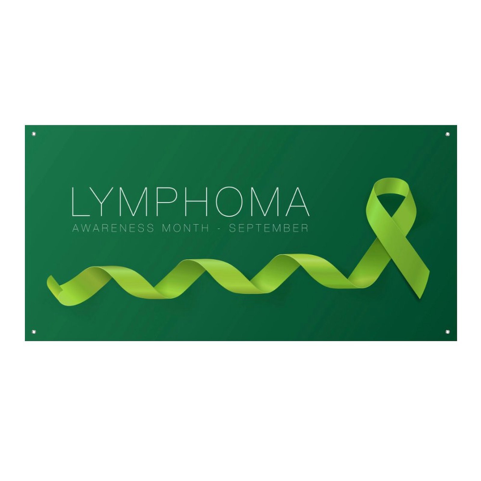 Lymphoma Awareness Month Banners Flag Hanging Backdrop Sign Wall ...