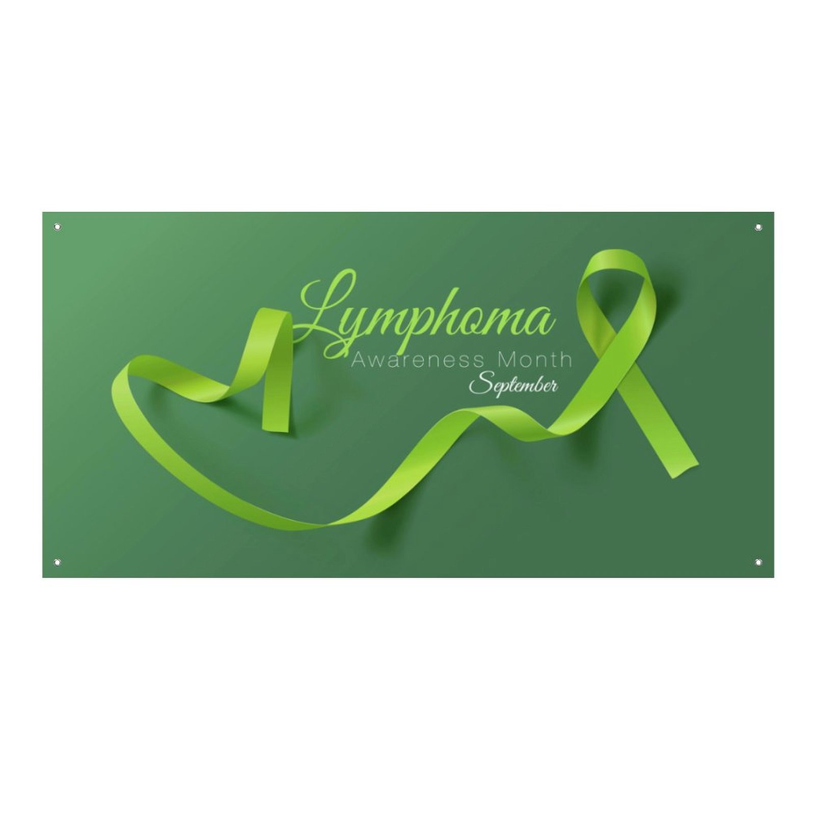 Lymphoma Awareness Month Banners Flag Hanging Backdrop Sign Wall ...